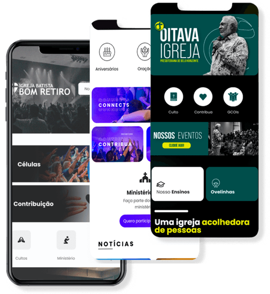 Aplicativo para Igrejas: crie um app completo com a Prover